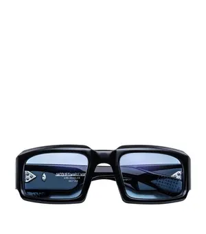 JACQUES MARIE MAGE Apollo Wrap-around Sunglasses