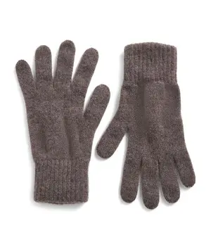 Johnstons Of Elgin Cashmere Gloves - Brown