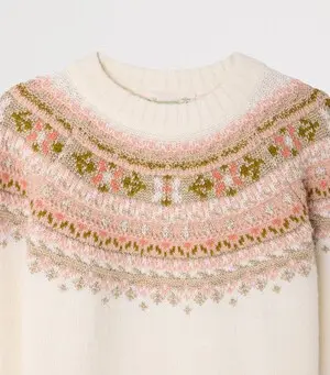 Bonpoint Wool-blend Jacquard Sweater