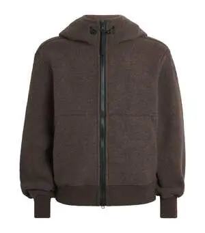 Canada Goose Wool-blend Fleece Chilliwack Bomber Jacket - Brown