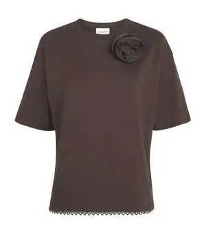 Claudie Pierlot Trimmed T-shirts For Women