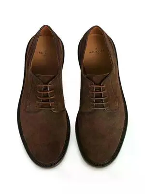 HACKETT LONDON Elsted Blucher Suede Lace-up Shoes