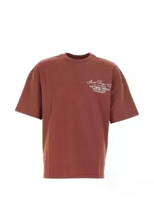 Amiri Logo-print T-shirt - Red