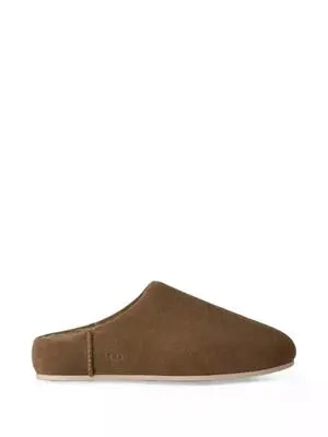 UGG Elea Suede Slip-on Sandals - Brown