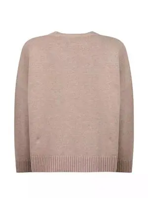 Max Mara Dog-intarsia Fair Isle-knit Sweater