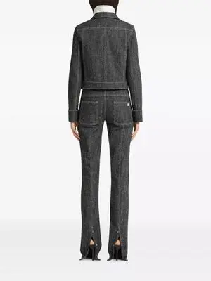 COURREGES Logo-patch Denim Jacket