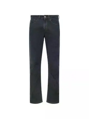 MAISON MARGIELA Belt-loop Corduroy Trousers - Blue