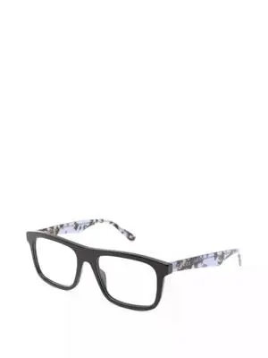Gucci Tortoiseshell-effect Rectangle-frame Glasses