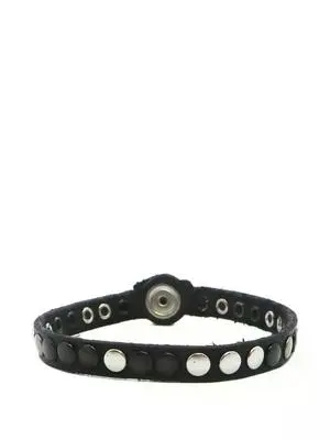HTC LOS ANGELES Stud-embellished Leather Bracelet