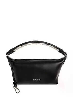 Loewe Mini Cala Braided-handle Tote Bag - Black
