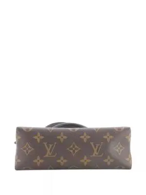 LOUIS VUITTON Locky Handbag Monogram Canvas With Leather Bb Satchel