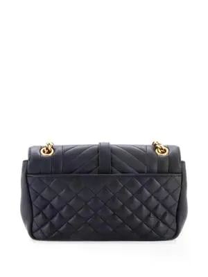 Saint Laurent Classic Monogram Envelope Satchel Mixed Matelasse Leather Medium Shoulder Bag
