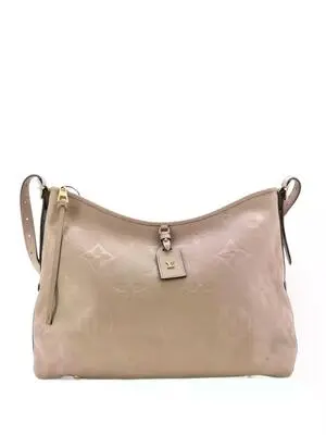 LOUIS VUITTON Carryall Monogram Empreinte Giant Mm Hobo Bag - Neutrals