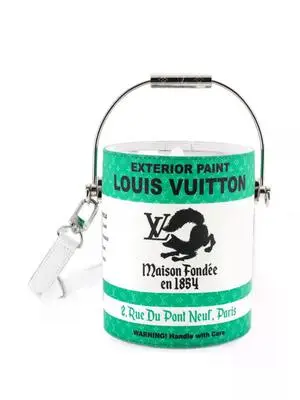 LOUIS VUITTON Paint Can Bag Monogram Canvas And Leather Crossbody Bag