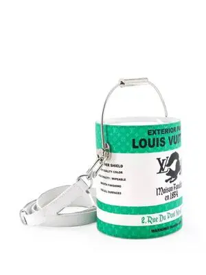 LOUIS VUITTON Paint Can Bag Monogram Canvas And Leather Crossbody Bag