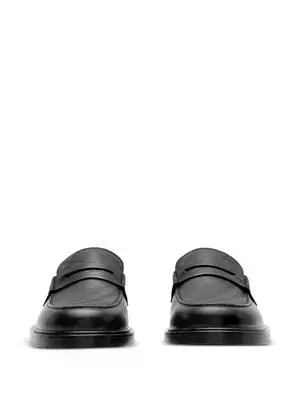 Burberry Leather Pembroke Loafers