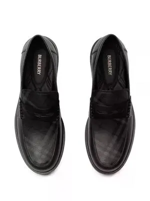 Burberry Leather Pembroke Loafers