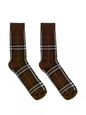 Burberry Check-pattern Socks