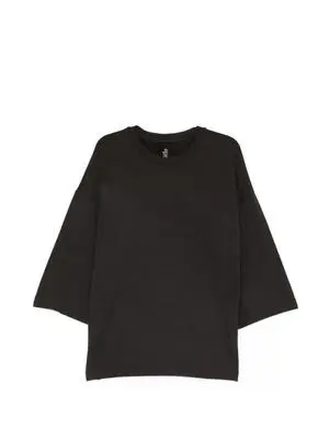 THOM KROM Drop-shoulder Short-sleeve T-shirt - Black