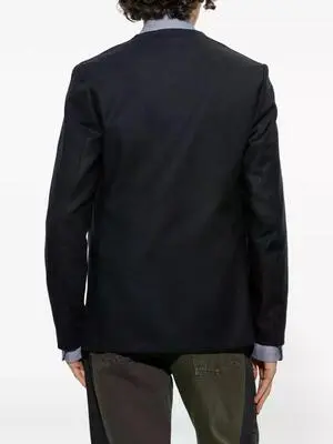 MAISON MARGIELA Collarless Wool Blazer