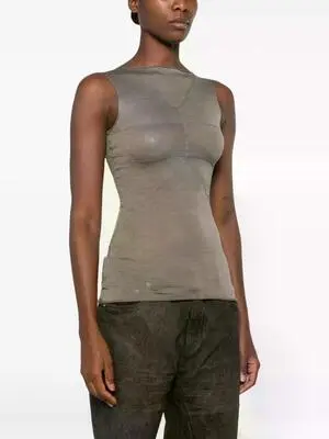 Rick Owens Exposed-seam Tank Top