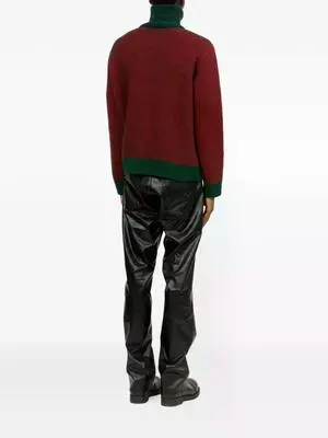 MAISON MARGIELA Patchwork-knit Reversible Sweater