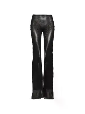 JEAN PAUL GAULTIER Body Dust Mesh Trousers