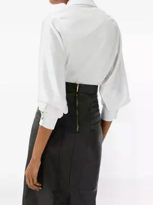 Versace Embellished-collar Cotton Poplin Shirt
