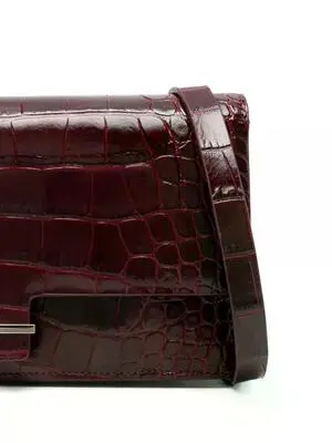 TOM FORD Lost Cherry Crocodile-effect Clutch Bag