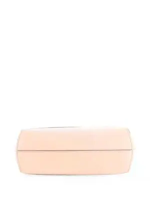 Fendi First Bag Leather Small Clutch Bag - Neutrals