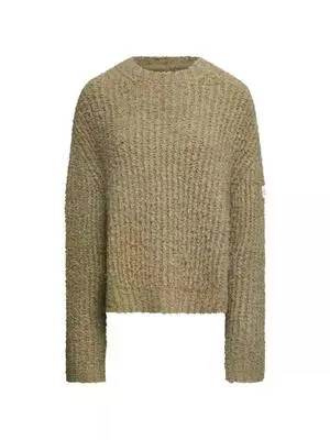 MAISON MARGIELA Long-sleeve Bouclé-knit Sweater - Neutrals