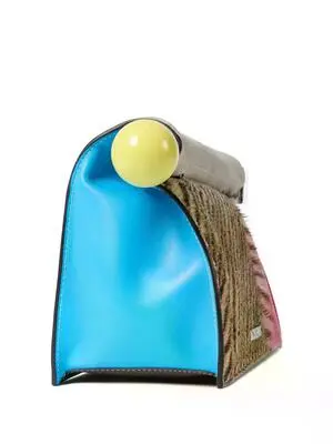 Jacquemus The Rond Carré Clutch - Grey