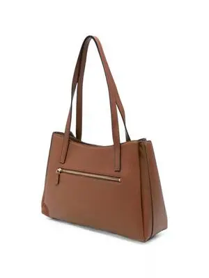 Guess Logo-plaque Knotted-detail Tote Bag