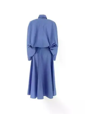 Balenciaga Poplin Shirt Midi Dress