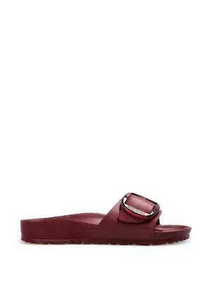 BIRKENSTOCK Madrid Big Buckle Slides - Red