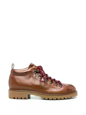 Eleventy Criss-cross Boots For Men