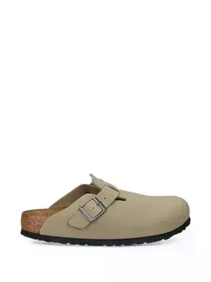 BIRKENSTOCK Boston Buckle-strap Mules - Neutrals