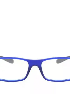 Nike Rectangle Frame Eyeglasses - Blue