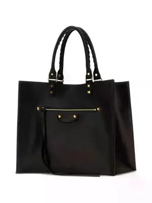 Balenciaga Large Le City Sleek Leather Tote Bag