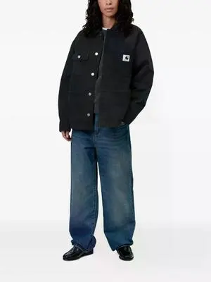 Carhartt Work In Progress Og Michigan Denim Jacket - Black