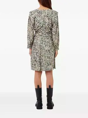 Liu Jo Leopard-print Ruched Mini Dress