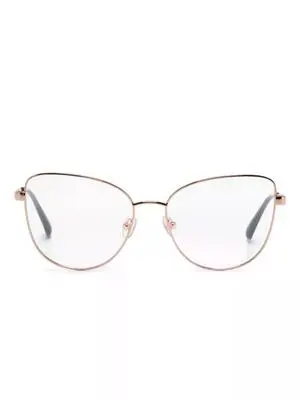 MAX&CO. Logo-engraved Cat-eye Frame Glasses