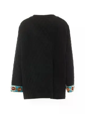 Valentino Garavani Quilted Sequin-embellished Jacket