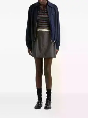 Prada Light Mohair Miniskirt