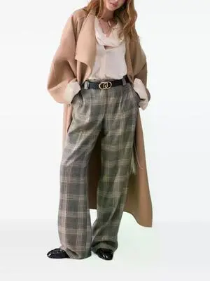 Liu Jo Palazzo Pants With Belt - Grey