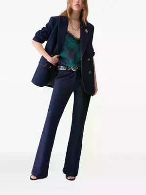 Liu Jo Double-breasted Denim Blazer