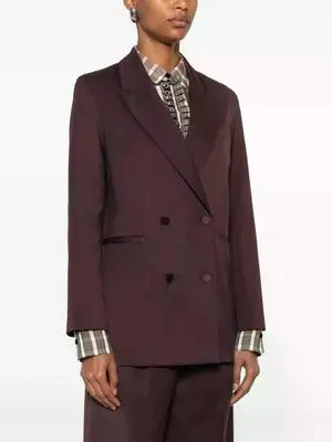 FORTE_FORTE Double-breasted Peaked-lapels Blazer