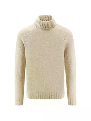 Brunello Cucinelli Raglan-sleeve Roll-neck Sweater - Neutrals