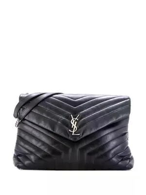 Saint Laurent Loulou Matelassé Chevron Leather Shoulder Bag