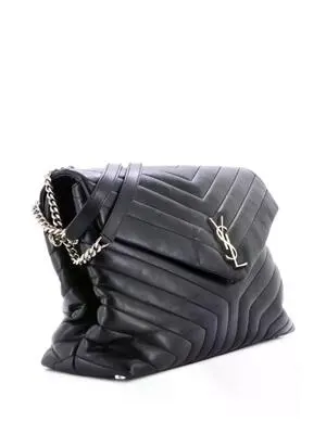 Saint Laurent Loulou Matelassé Chevron Leather Shoulder Bag